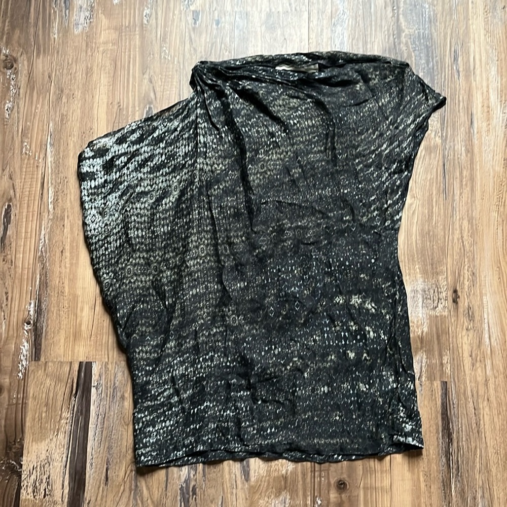 Anthropologie Graham & Spencer Silk Blouse - Gem